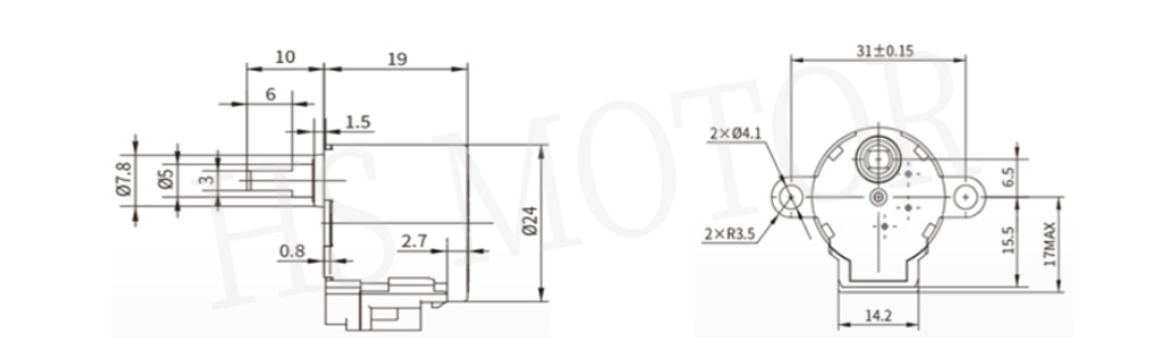 PM Deceleration Step Motor 24BYJ48 - Buy Step Motor Product on Haosheng ...